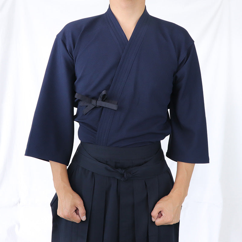 Kendo Gi/Hakama Set [Woven embroidery jersey Kendo Gi] + [New special – Meirin Sangyo